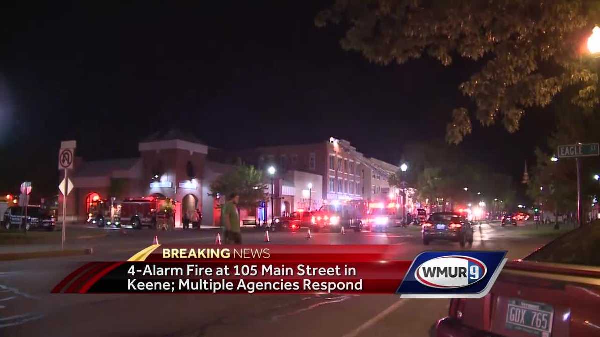 A dozen families displaced by four-alarm fire in Keene