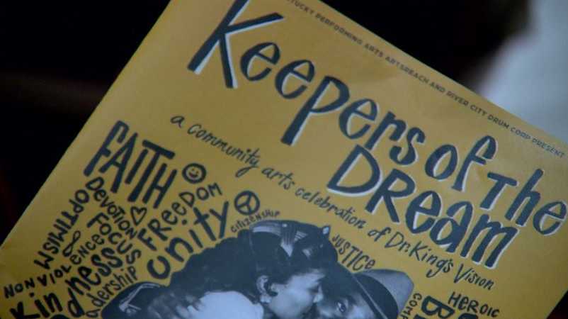 Louisville mayor presents Freedom Award at 'Keeper of the Dream' event