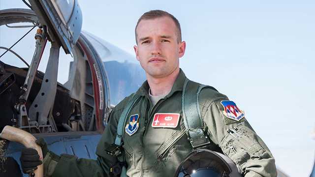Pilot killed after US Air Force jet crashed in North Sea identified as ...