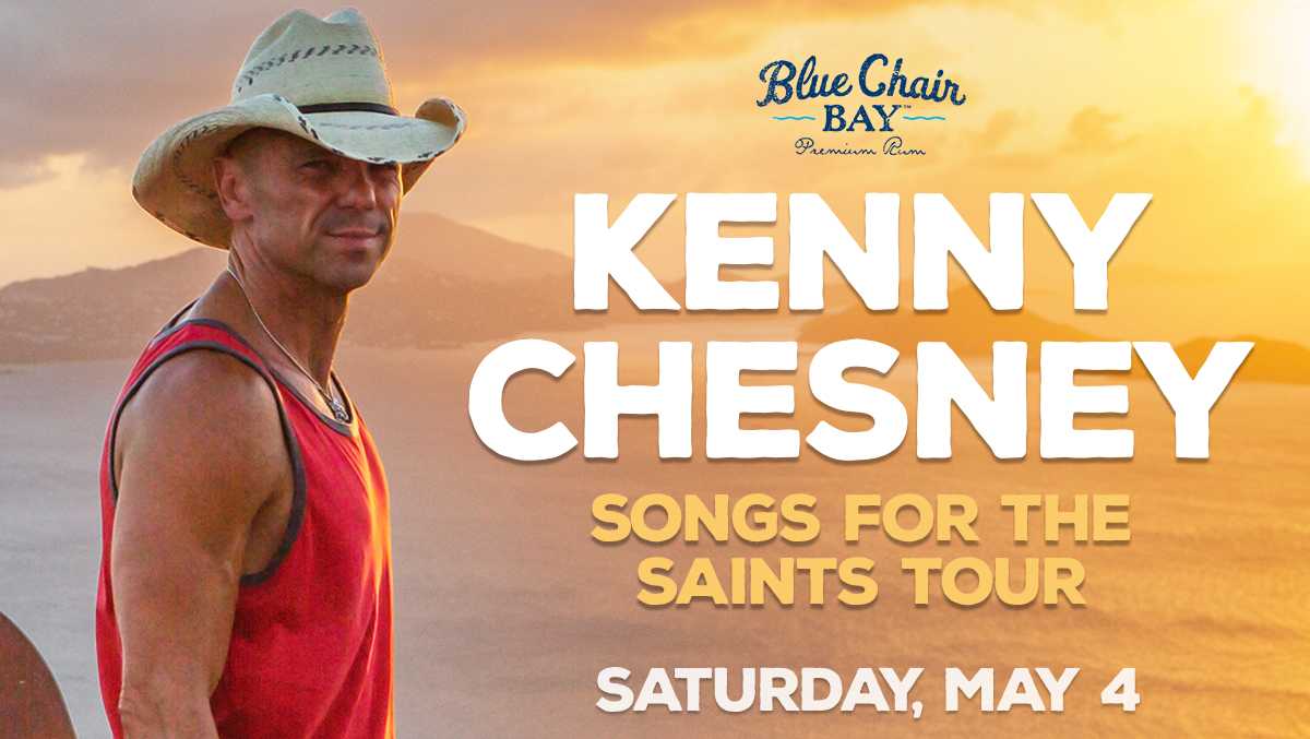 Kenny Chesney to bring Songs for the Saints tour to Oklahoma City