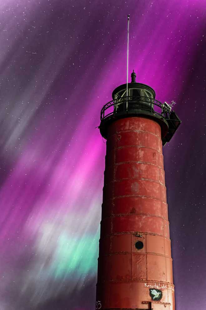 See Wisconsin northern lights