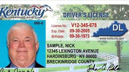 New Kentucky driver's licenses coming in March