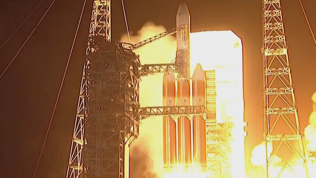 WATCH: Delta IV Heavy rocket launch