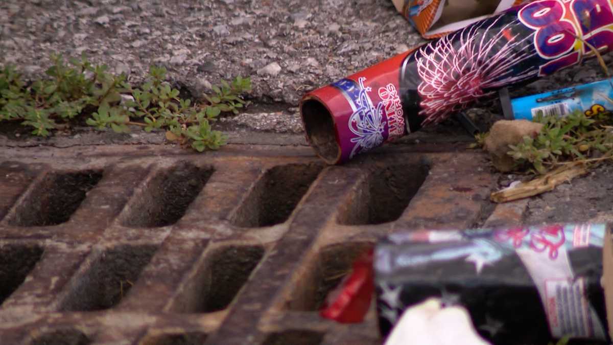 'Fireworks contain toxic chemicals': Volunteers clean up fireworks ...