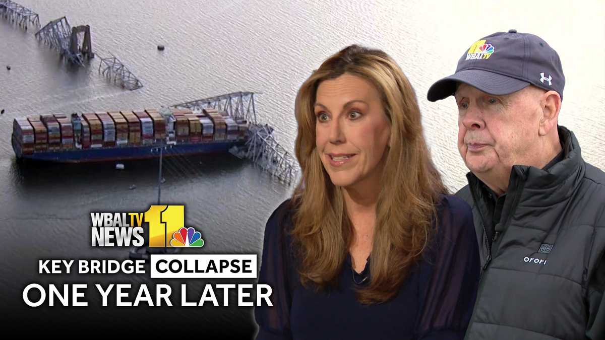 WBAL-TV journalists recount initial scene of Key Bridge collapse