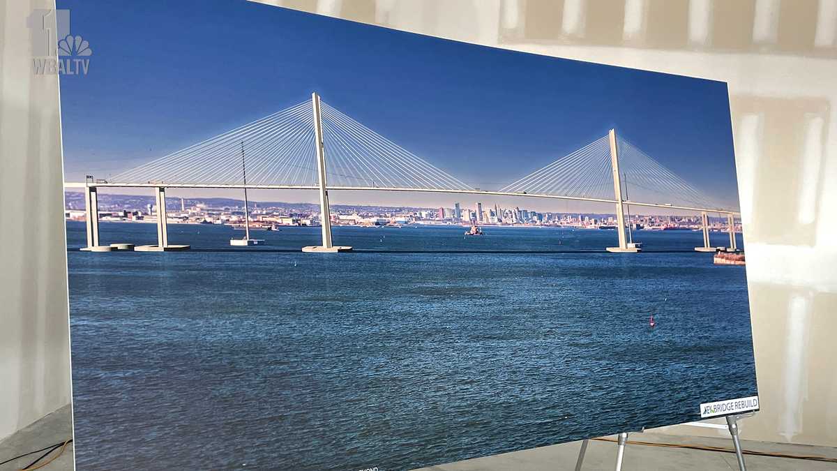 Rebuilding the Key Bridge: Governor unveils new design concept