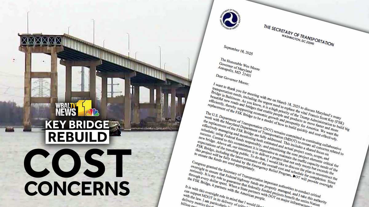 Sean Duffy expresses concerns over Key Bridge funding in letter