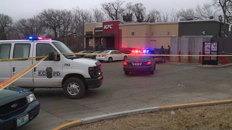 Man robs KFC, fires shot into wall, police say