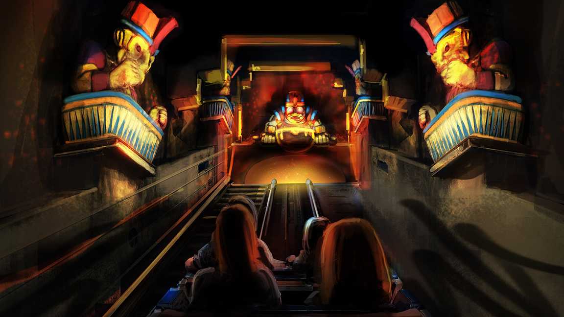PHOTOS: Kings Island reveals plans for new themed area with 2 new rides