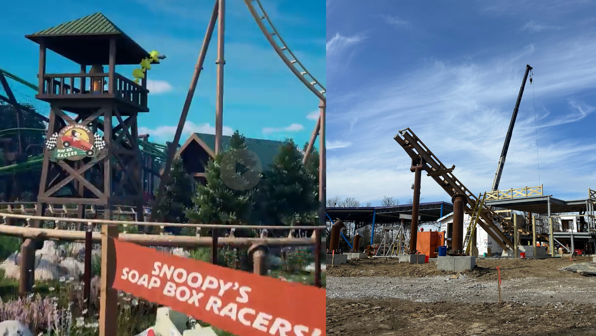 Sneak peek: First piece of Kings Island's newest coaster installed