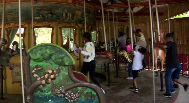 Summer Zoo Camp kicks off with wet start