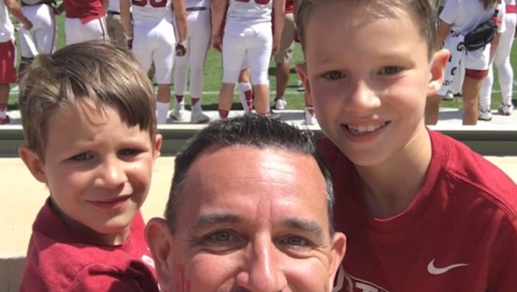 Back To School: Chase Rutledge gets his children ready for school with ...