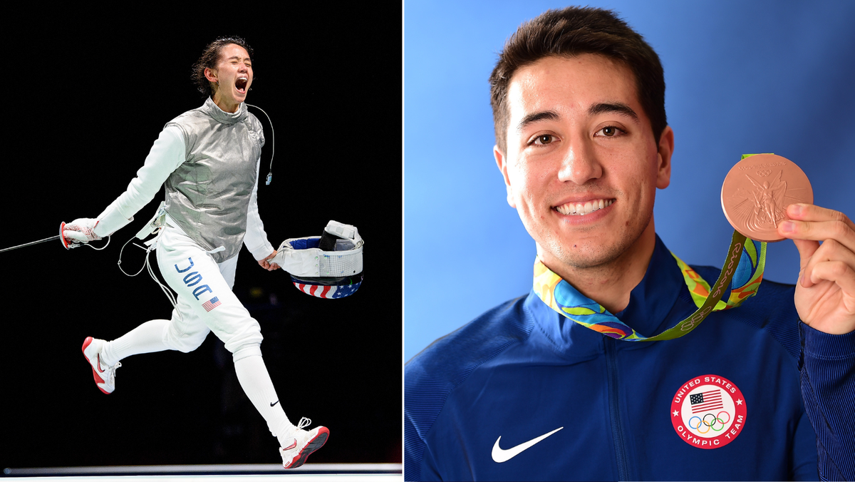 Married Olympic duo helping to train next generation of fencing stars ...