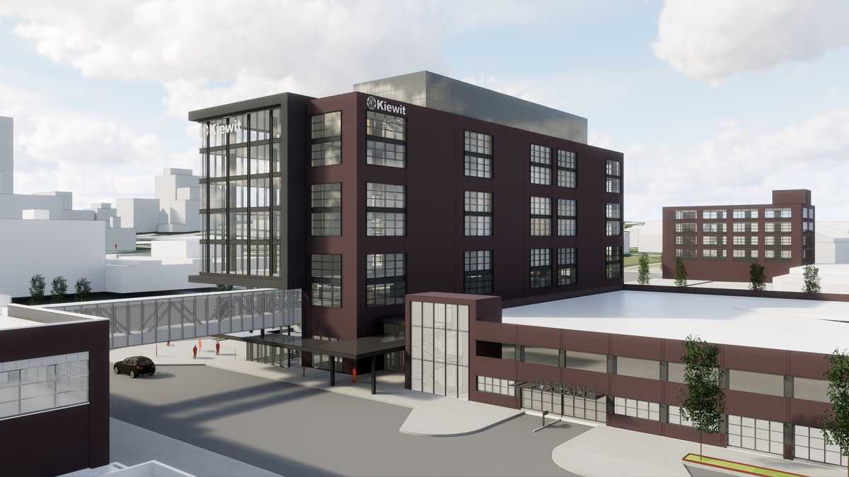 Big plans for north downtown development anchored by new Kiewit HQ