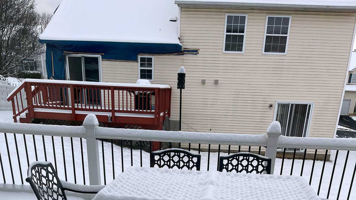 See Baltimore's first snow in 716 days in photos