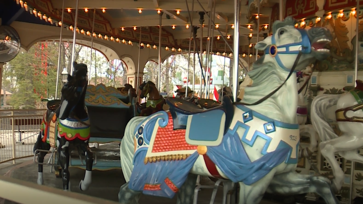 Kings Island's oldest ride, the Grand Carousel, turns 95