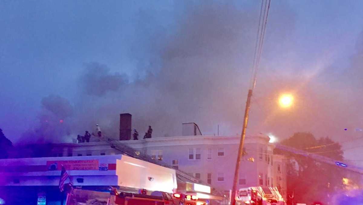 Residents pulled from windows of burning building in Lynn