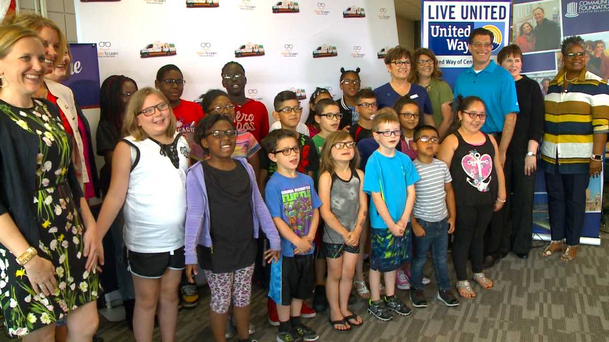 PHOTOS: Lovejoy students get first glasses
