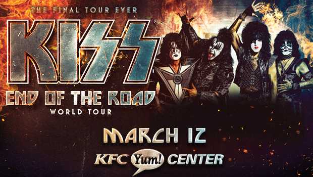 KISS 'End of the Road' World Tour coming to Louisville