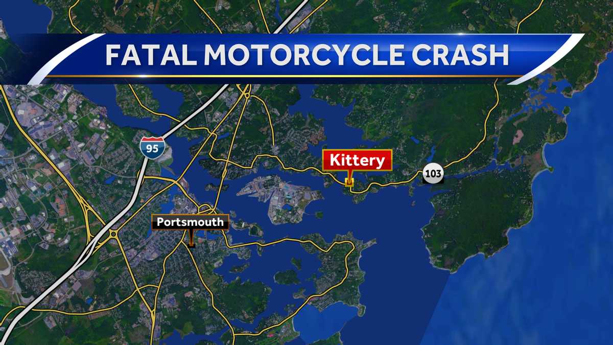 NH motorcyclist killed in Kittery crash