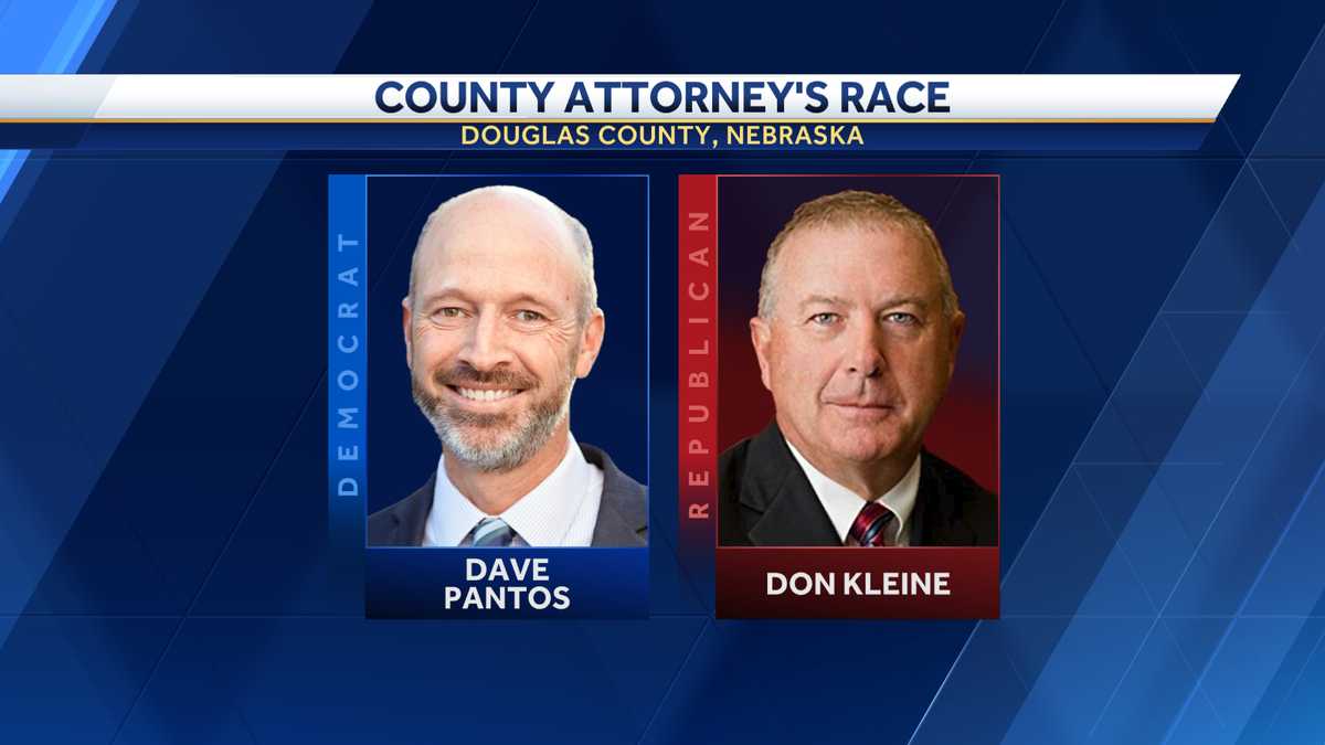 Kleine seeks 5th term as Douglas County attorney, Pantos challenges