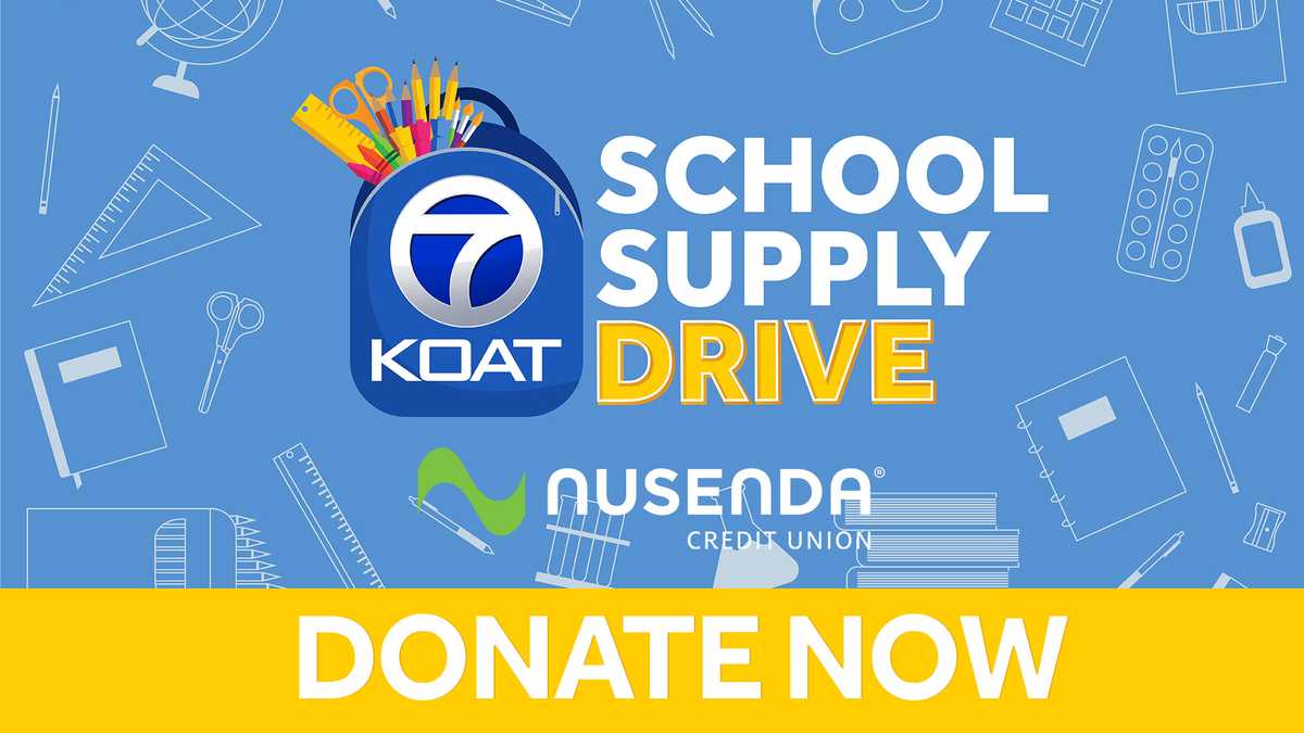 KOAT 7 School Supply Drive