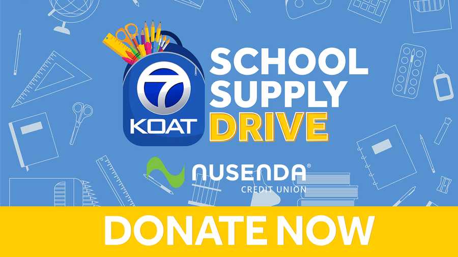 KOAT 7 School Supply Drive