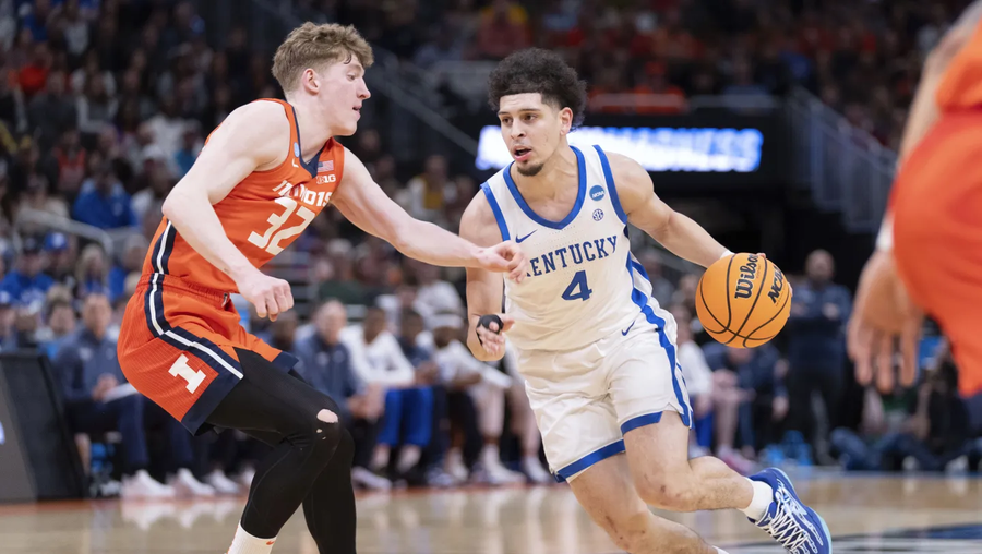 Kentucky beats Illinois 84-75 to secure first Sweet 16 appearance since ...