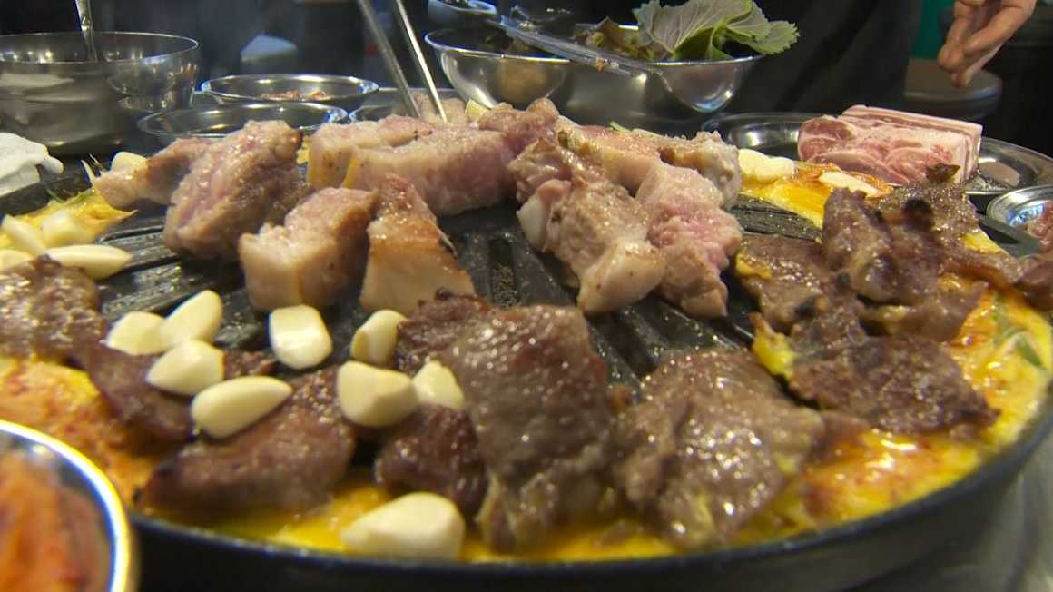 Korean BBQ 101: 'Everything a growing boy needs'