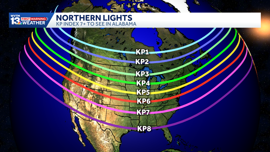 Northern lights: Could Alabama see them again tonight?