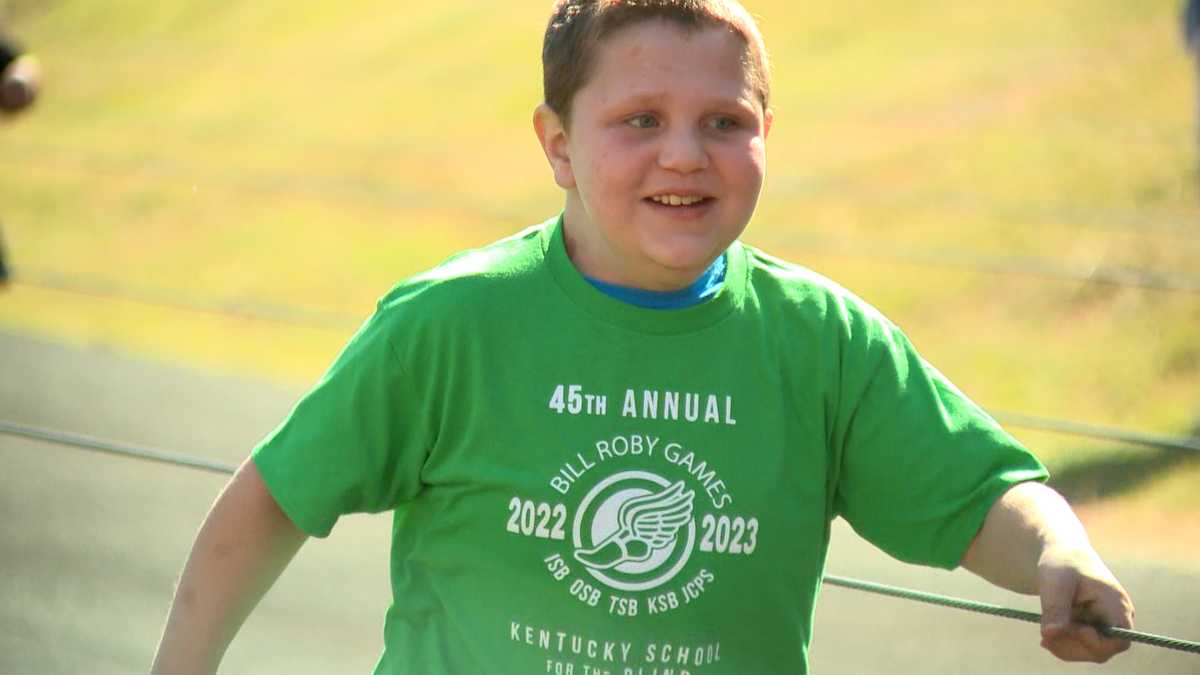Kentucky School for the Blind hosts 45th annual track and field style event