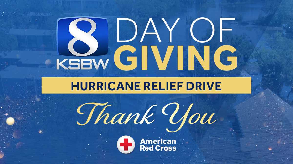 KSBW 8 and American Red Cross raise over $100,000 for hurricane victims