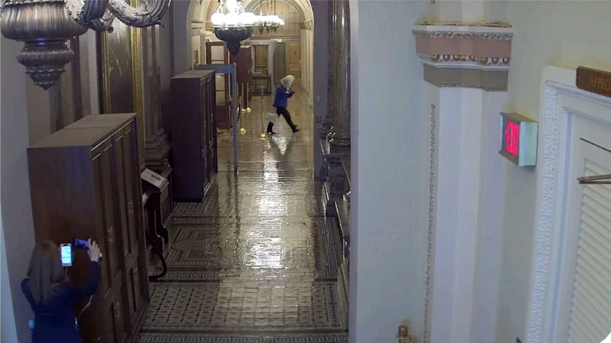 New video shows Rep. Kuster being evacuated from House Chambers on Jan. 6