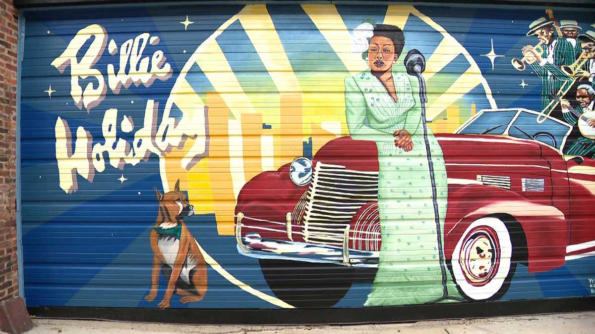 New mural in Baltimore celebrates legacy of Billie Holiday