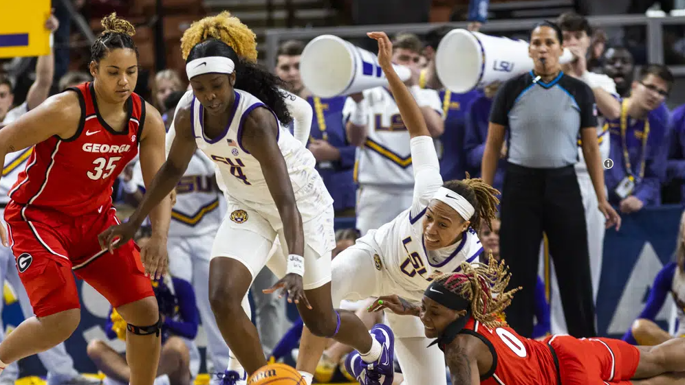 Morris leads No. 4 LSU into SEC semis, beating Georgia 83-66