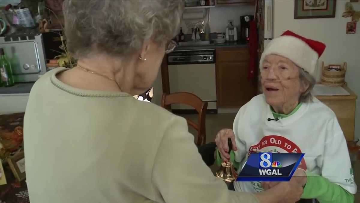 Salvation Army bell ringer still ringing at 98-years-old
