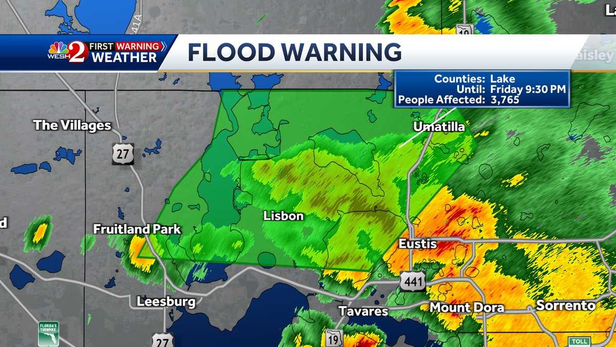 Flood warning issued for Lake County expires