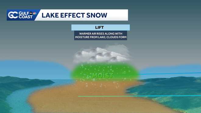 Rare Gulf effect snow possible along Florida Gulf Coast Sunday