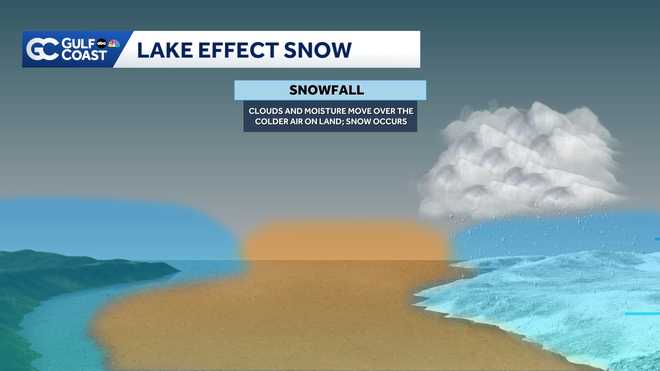Rare Gulf effect snow possible along Florida Gulf Coast Sunday