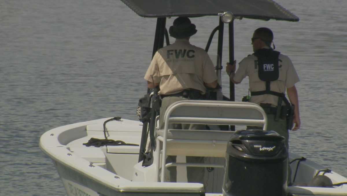 Crews searching Lake Eustis for missing swimmer Crews searching Lake Eustis for missing swimmer