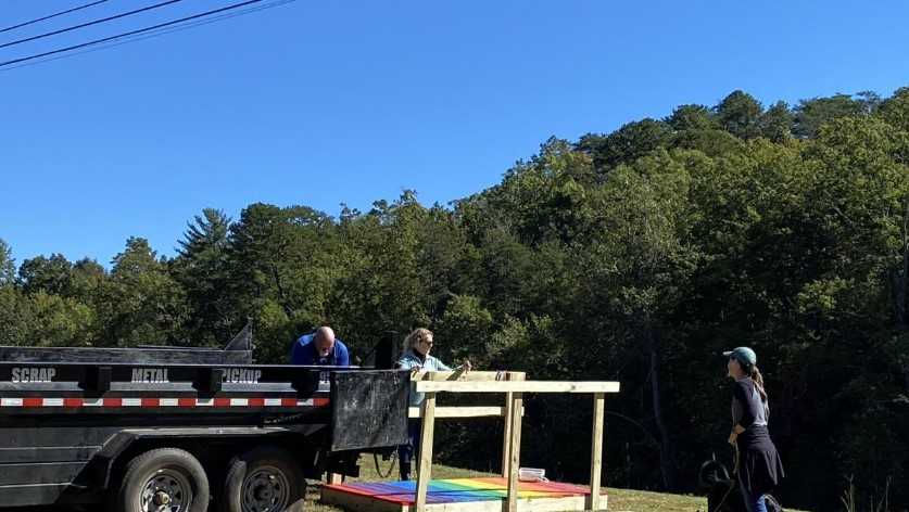 NC: Lake Lure's beloved 'Rainbow Bridge' rebuilt after Helene