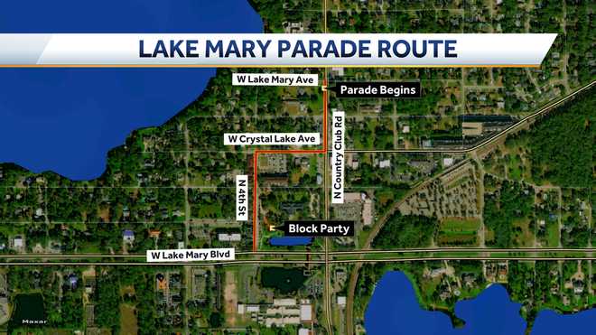 Lake Mary All-Stars parade: Route, parking, transportation, more