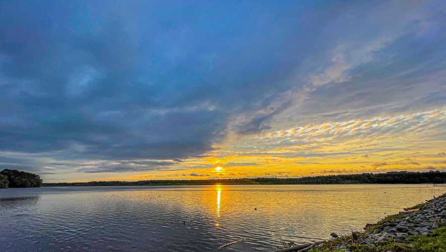 A break from the rain on the horizon