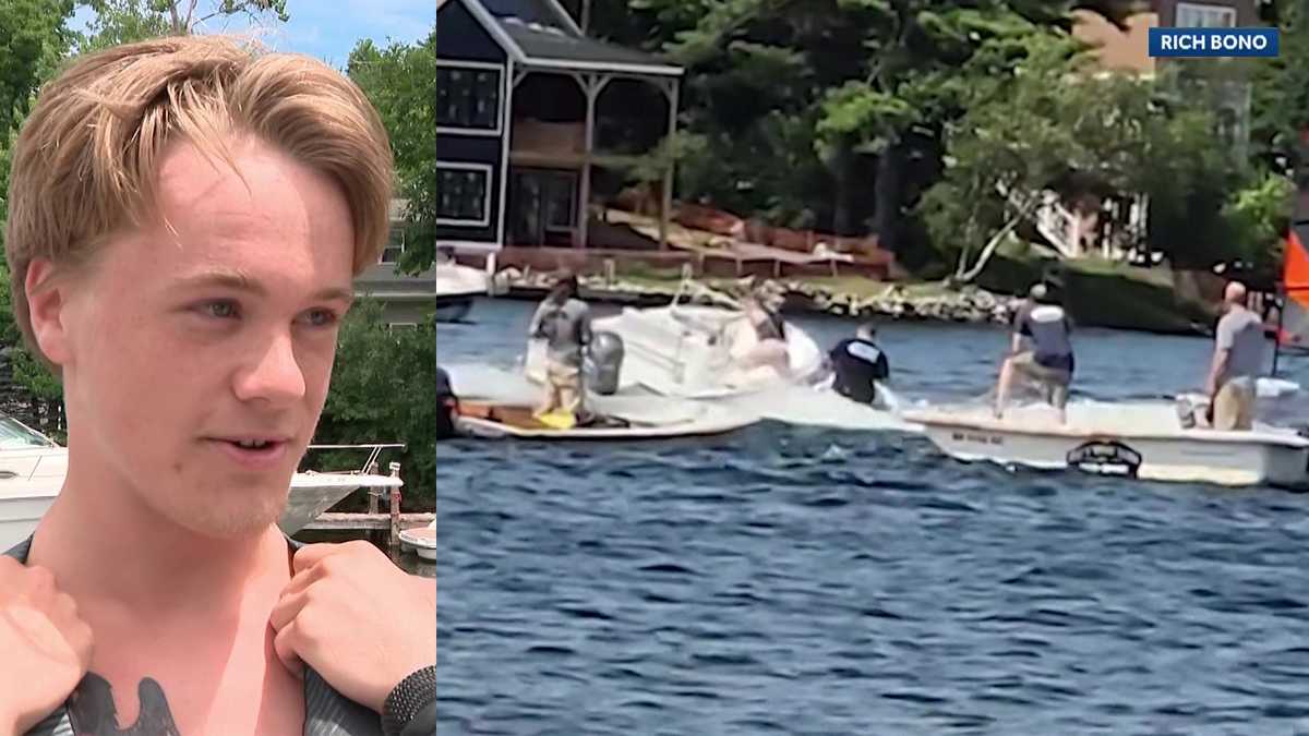 'I just did it;' Meet the NH teenager who stopped an out-of-control boat