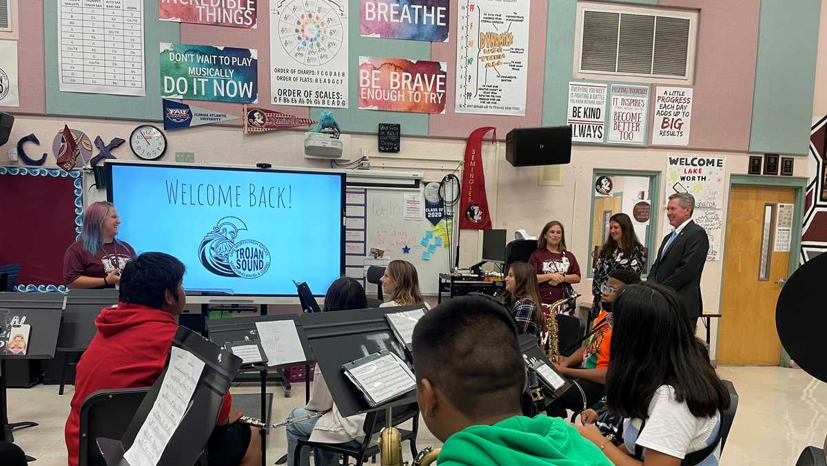 Florida students and staff excited to head back to school