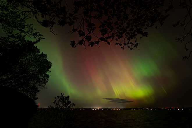 See Wisconsin northern lights