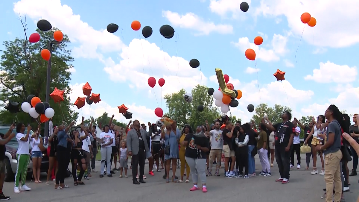 Family, friends gather for balloon release in honor of 18-year-old ...