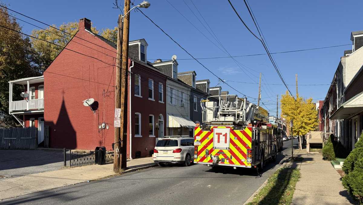 House fire in Lancaster City