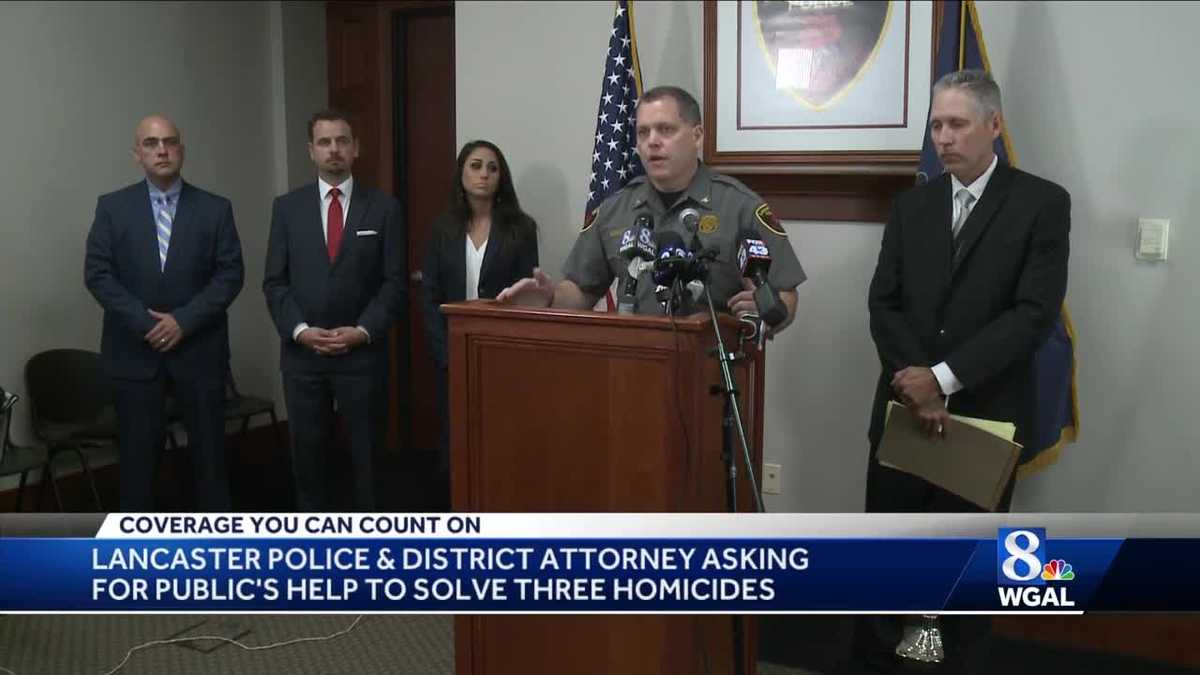 Police, district attorney ask for public's help in solving three recent ...