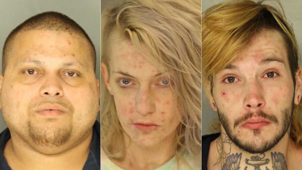 Minivan full of meth, heroin, guns, police say